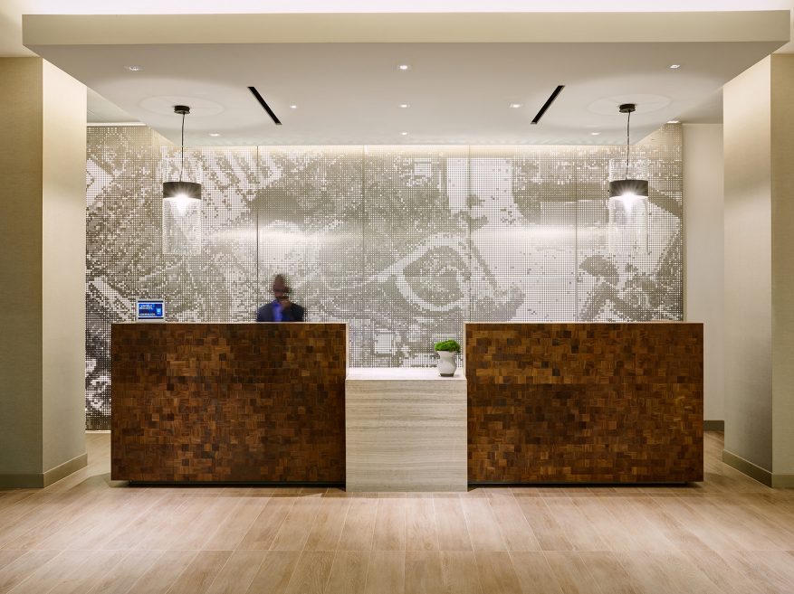 AC Marriott Irvine | Ceilings Plus Parti | Wade Architectural Systems